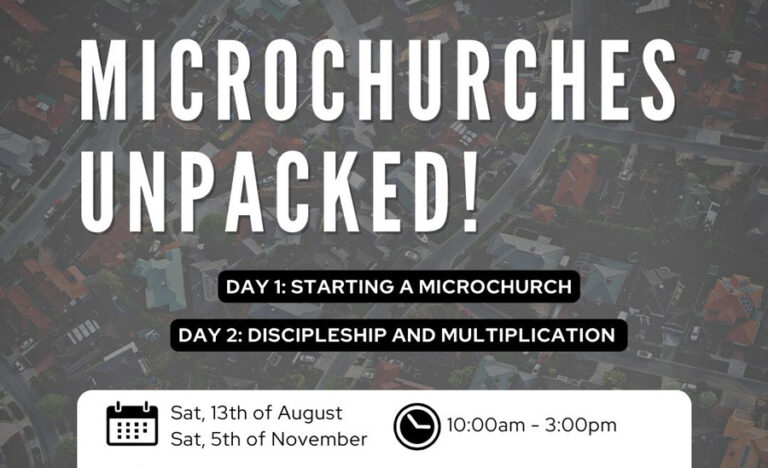 Exponential Australia - Accelerating Healthy Church Multiplication.